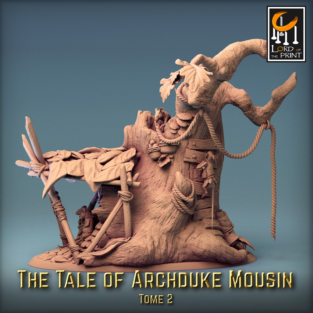 Lord of the Print Tale of Archduke Mousin, Volume 2 Resin Figurine ...