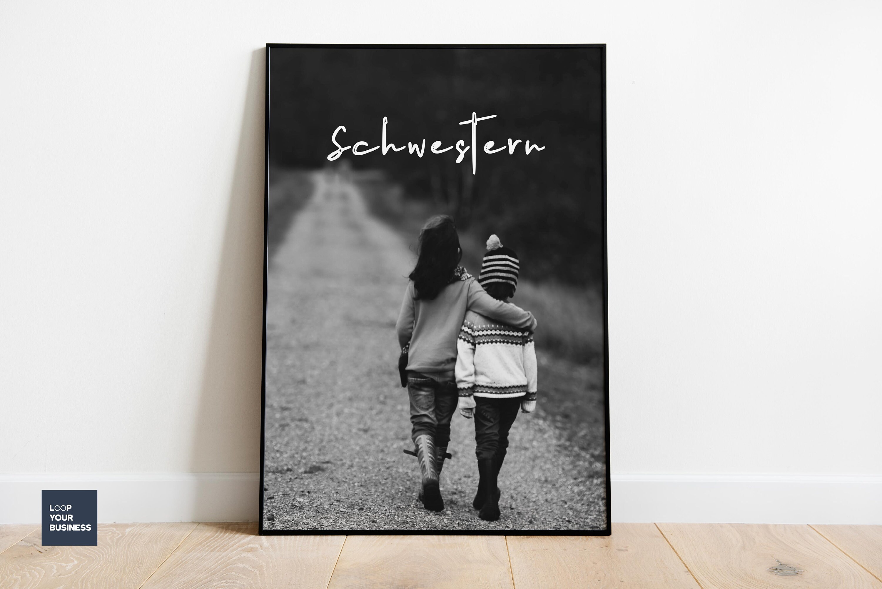 Personalized Poster sisters Motto Poster as a - Etsy