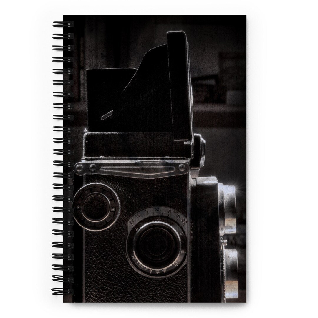 Spiral NOTEBOOK, Photographer Soft Cover Journal, Gift for Photographs ...