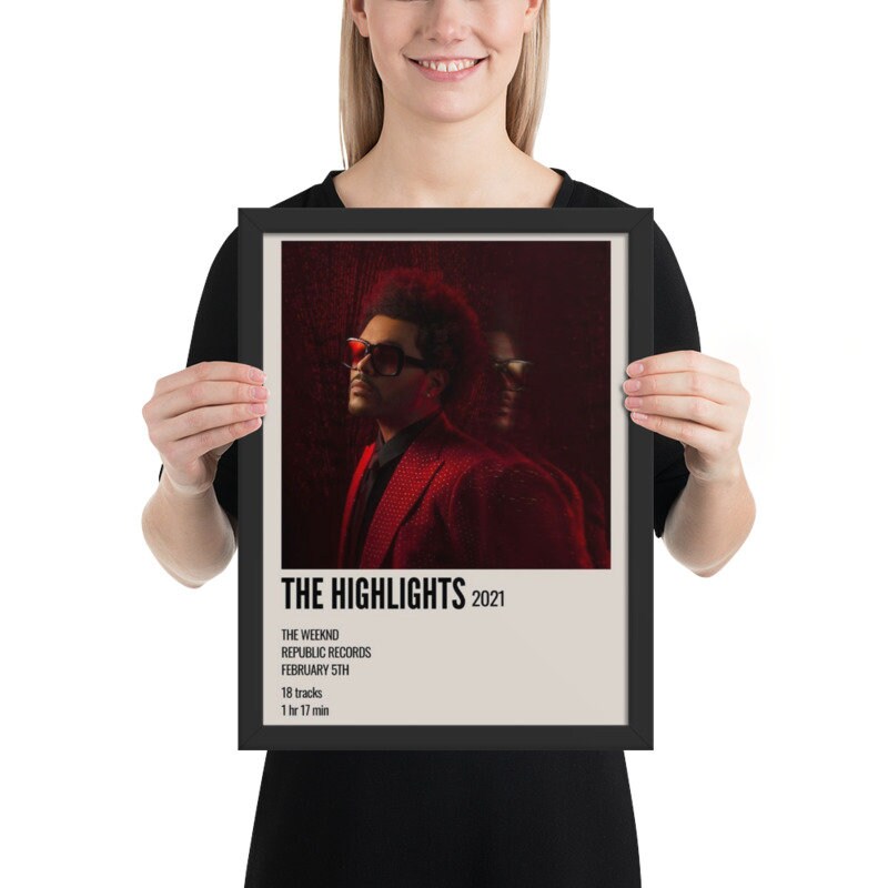 The Weeknd Poster the Weeknd Music Poster Aesthetic Poster - Etsy