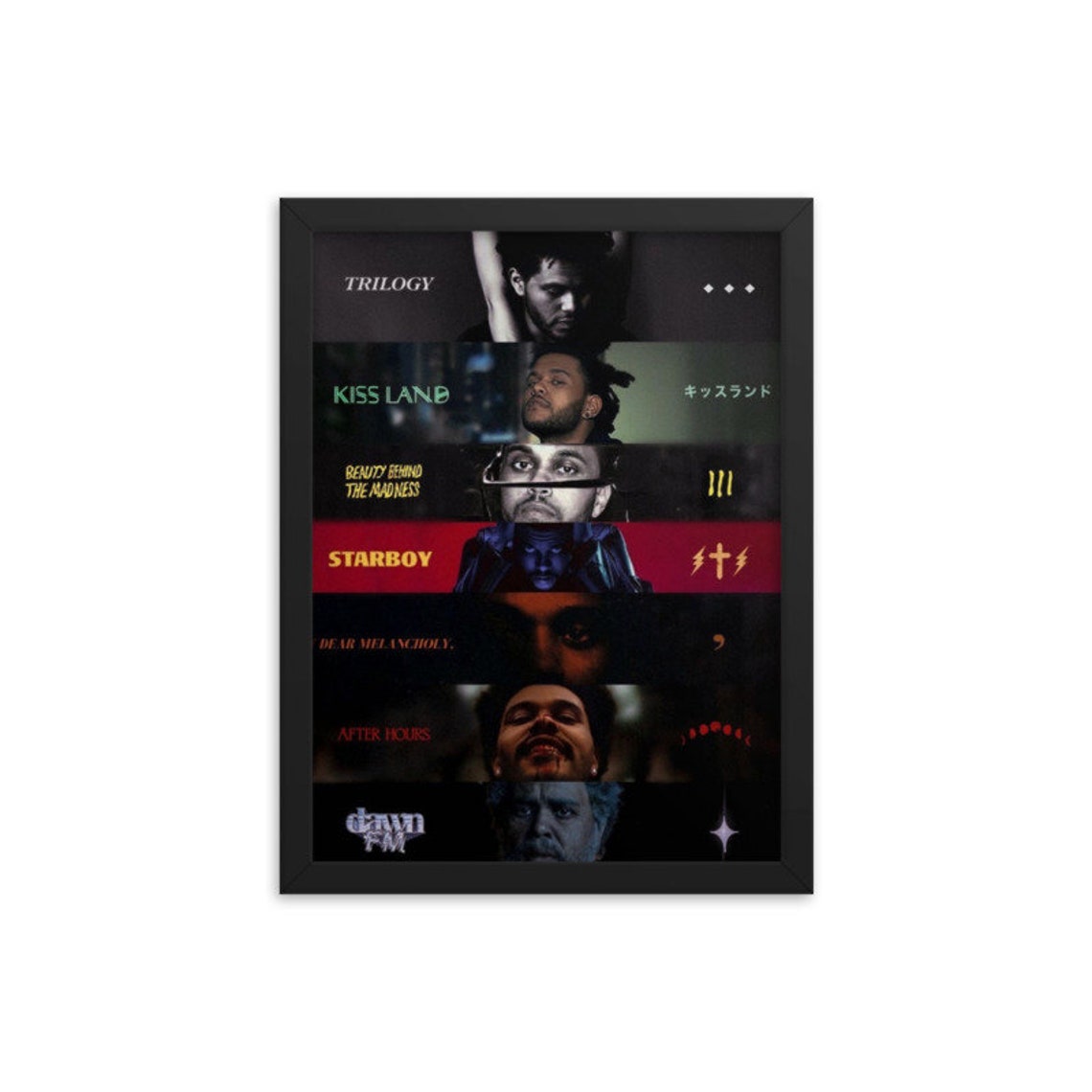 The Weeknd Poster the Weeknd Music Music Poster Decor for - Etsy