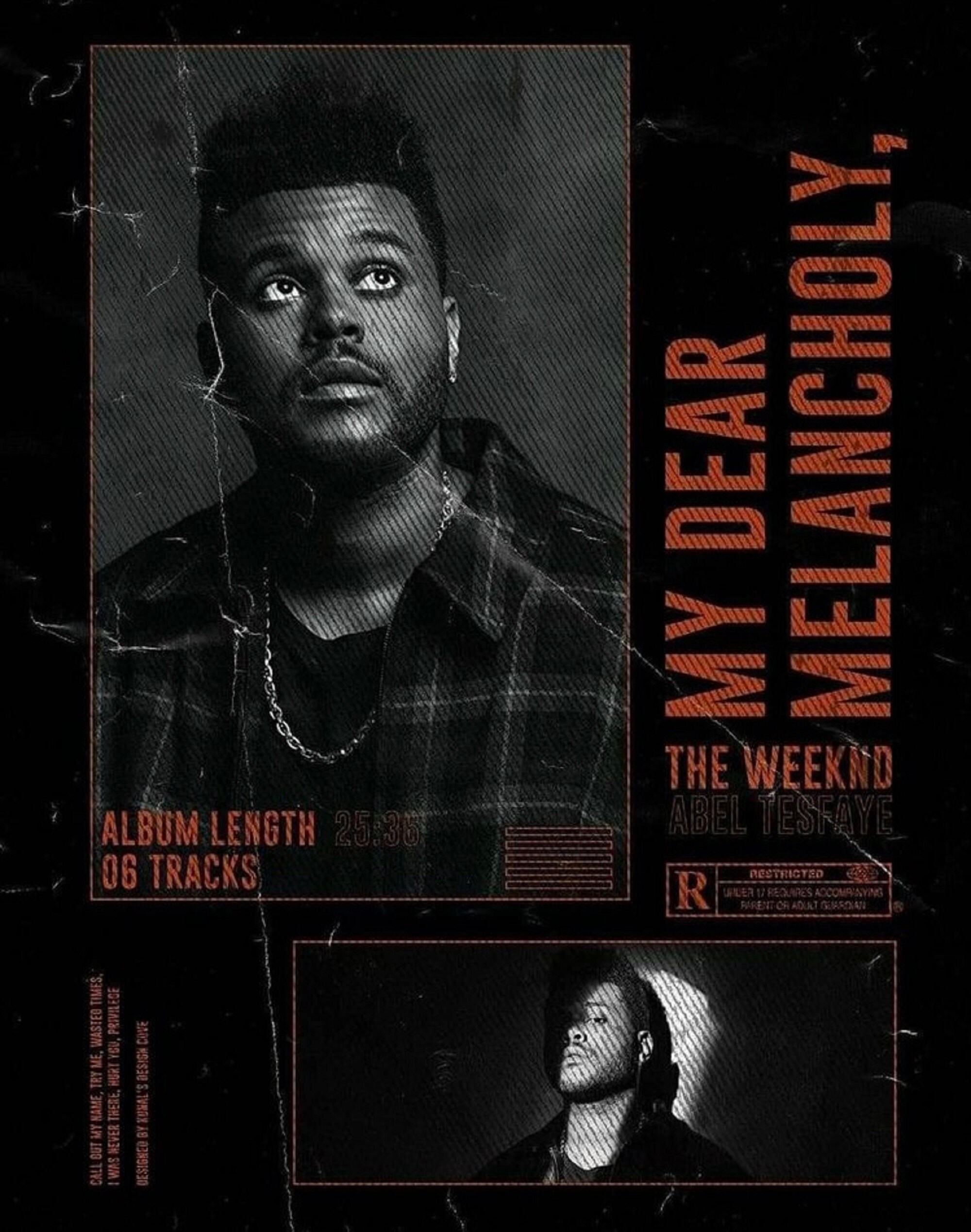 The Weeknd Poster the Weeknd Music Poster Room Decor for - Etsy