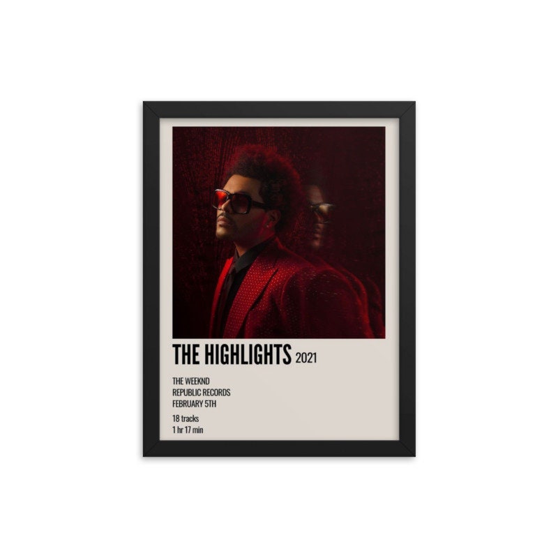 The Weeknd Poster the Weeknd Music Poster Aesthetic Poster - Etsy