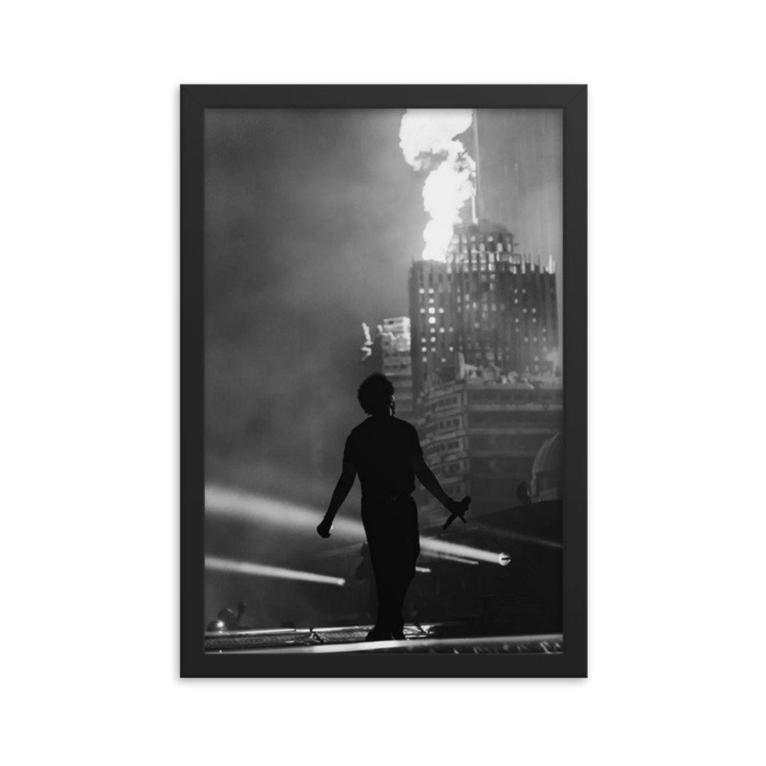 The Weeknd Poster Aesthetic the Weeknd Music Wall Art - Etsy