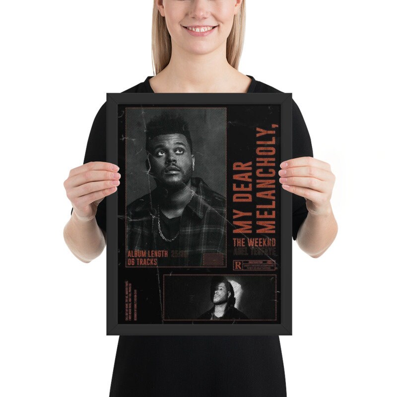 The Weeknd Poster the Weeknd Music Poster Room Decor for - Etsy