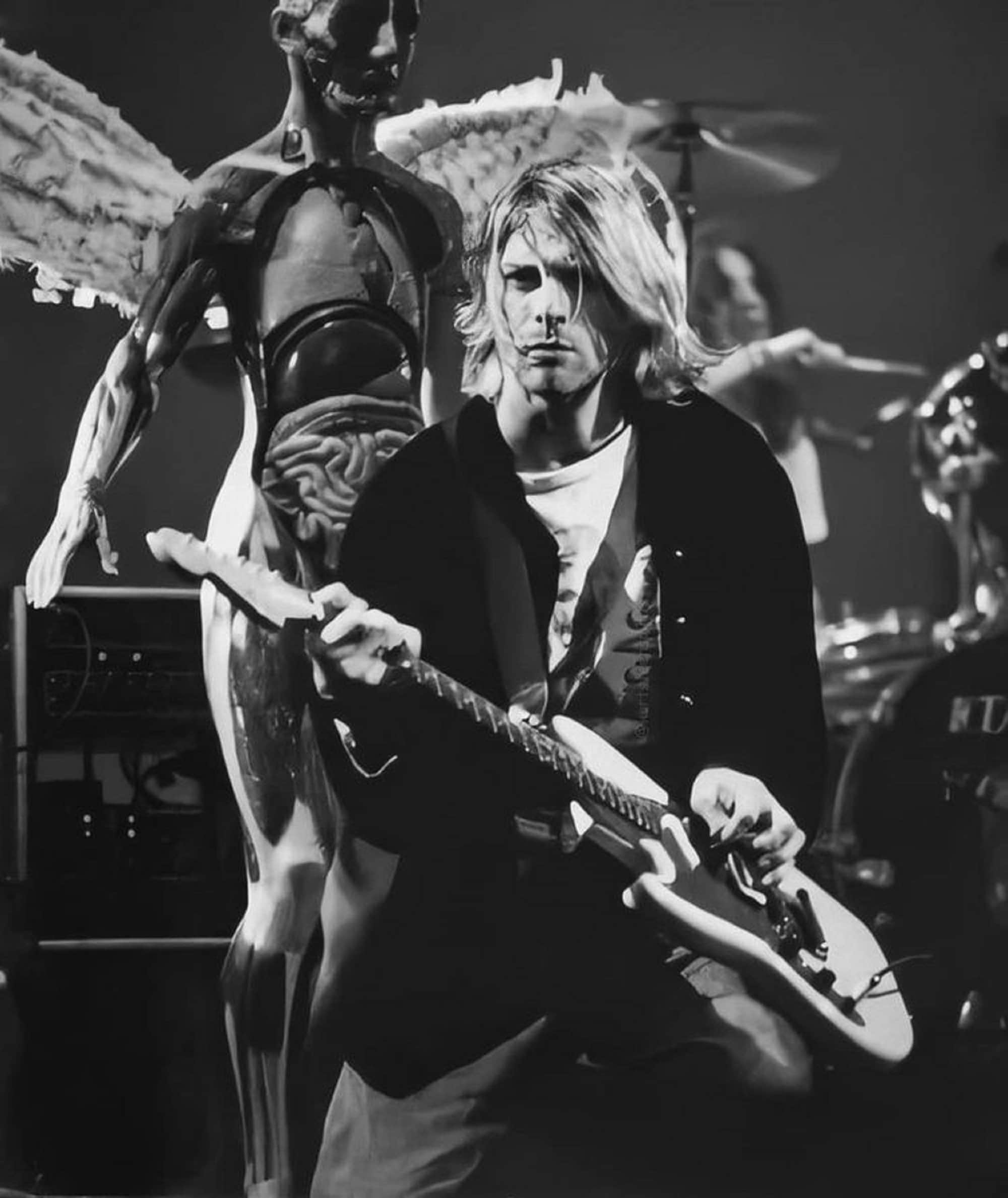 Kurt Cobain Poster Kurt Cobain Nirvana Poster Nirvana Wall - Etsy