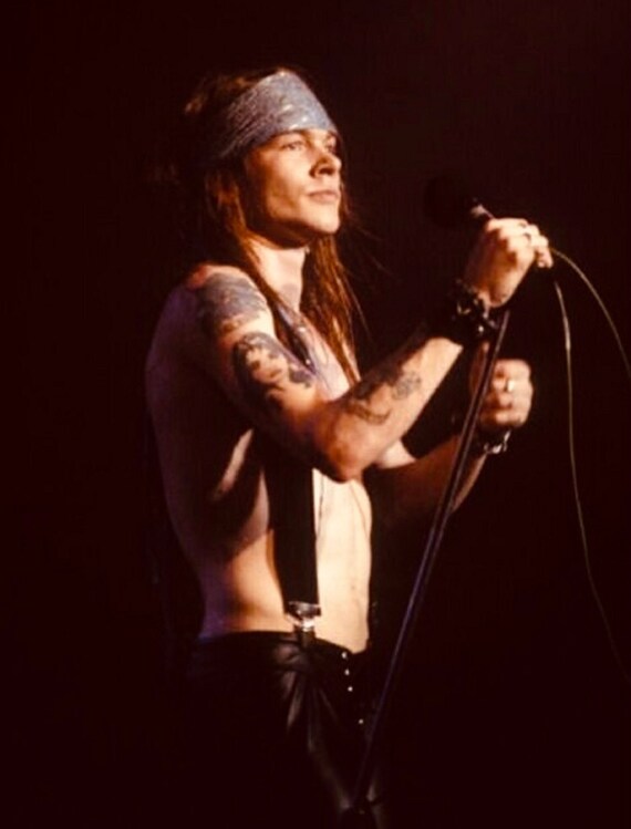 Axl Rose Aesthetic Poster Axl Rose Guns N' Roses Poster - Etsy