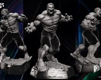 Hulk Resin Statue - Etsy