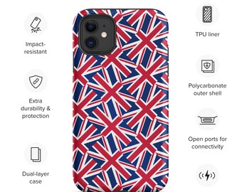 British Flag Iphone Case - Etsy
