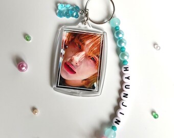 Hyunjin Stray Kids Keychain - Etsy