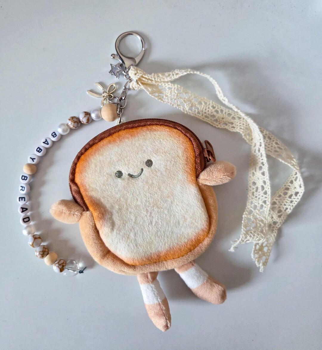Baby Bread – Mini Kawaii Pouch Keychain - Etsy
