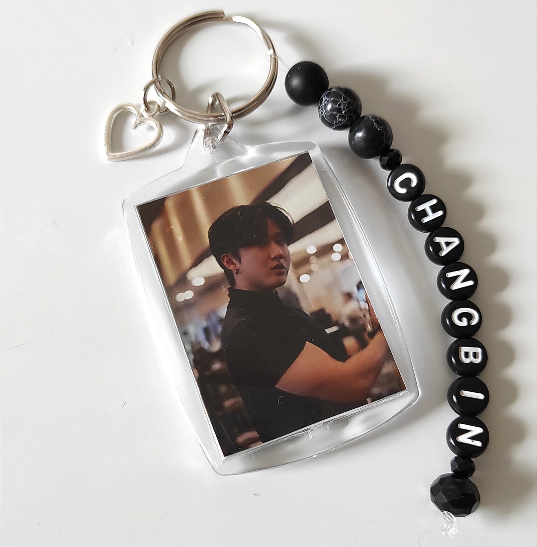 Changbin Stray Kids Keychain - Etsy