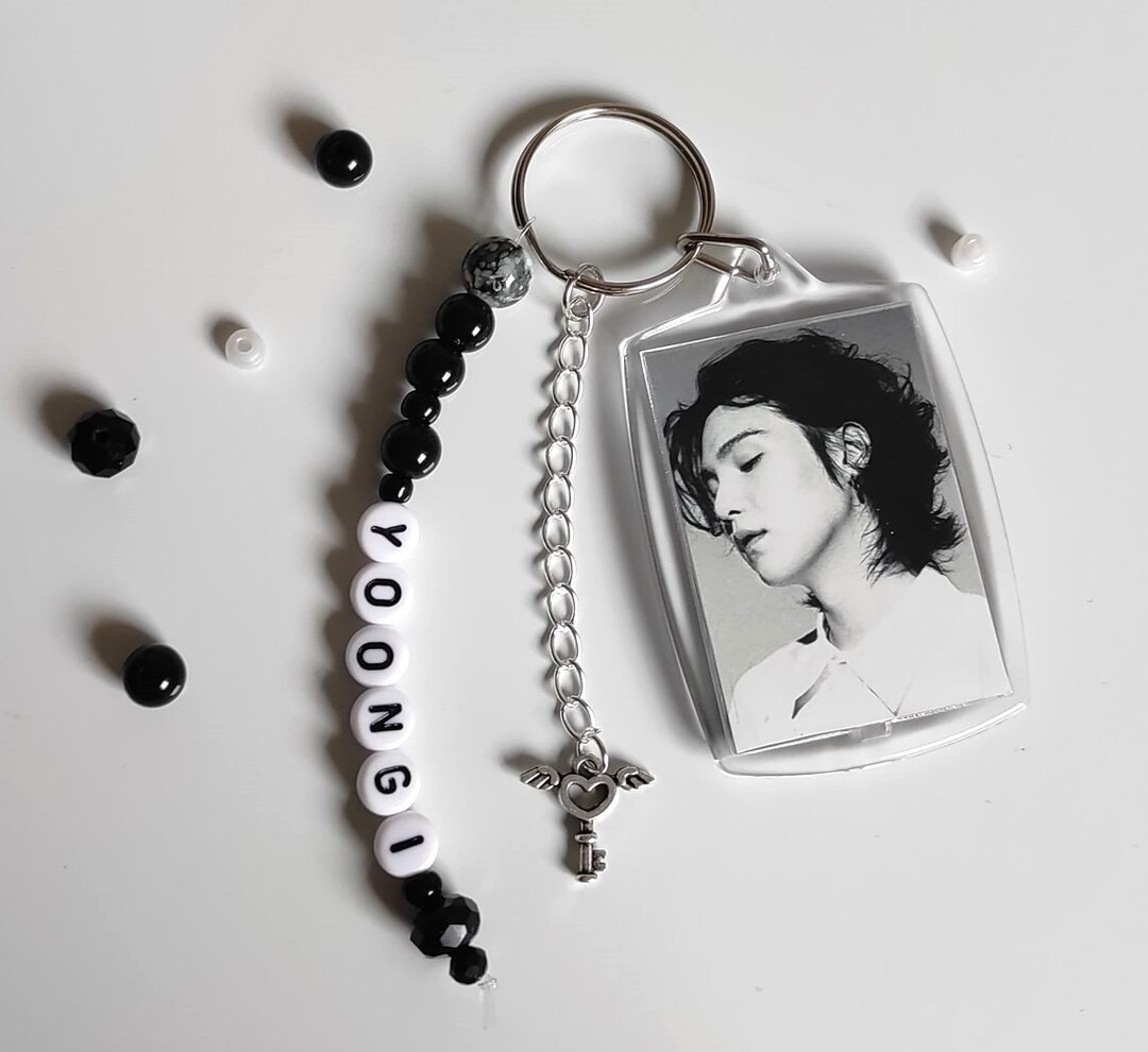 Yoongi Keychain - Etsy