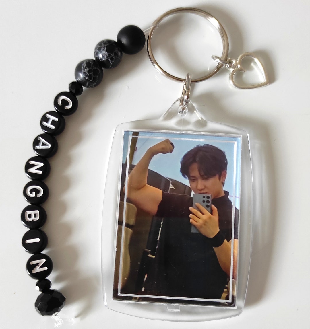 Changbin Stray Kids Keychain - Etsy