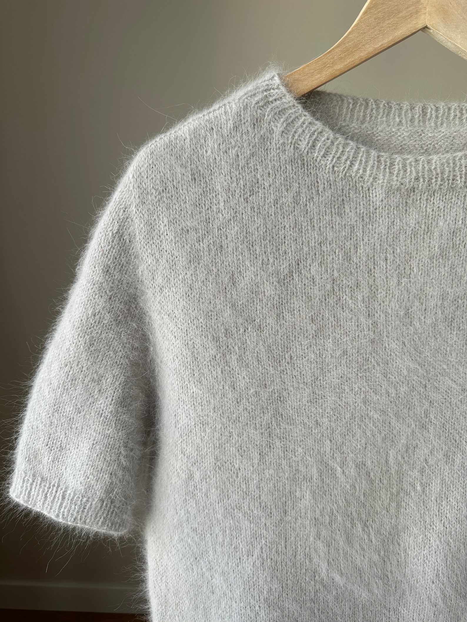 Angora Sweater Elegant Fashion Fluffy Pull Warm Pullover - Etsy