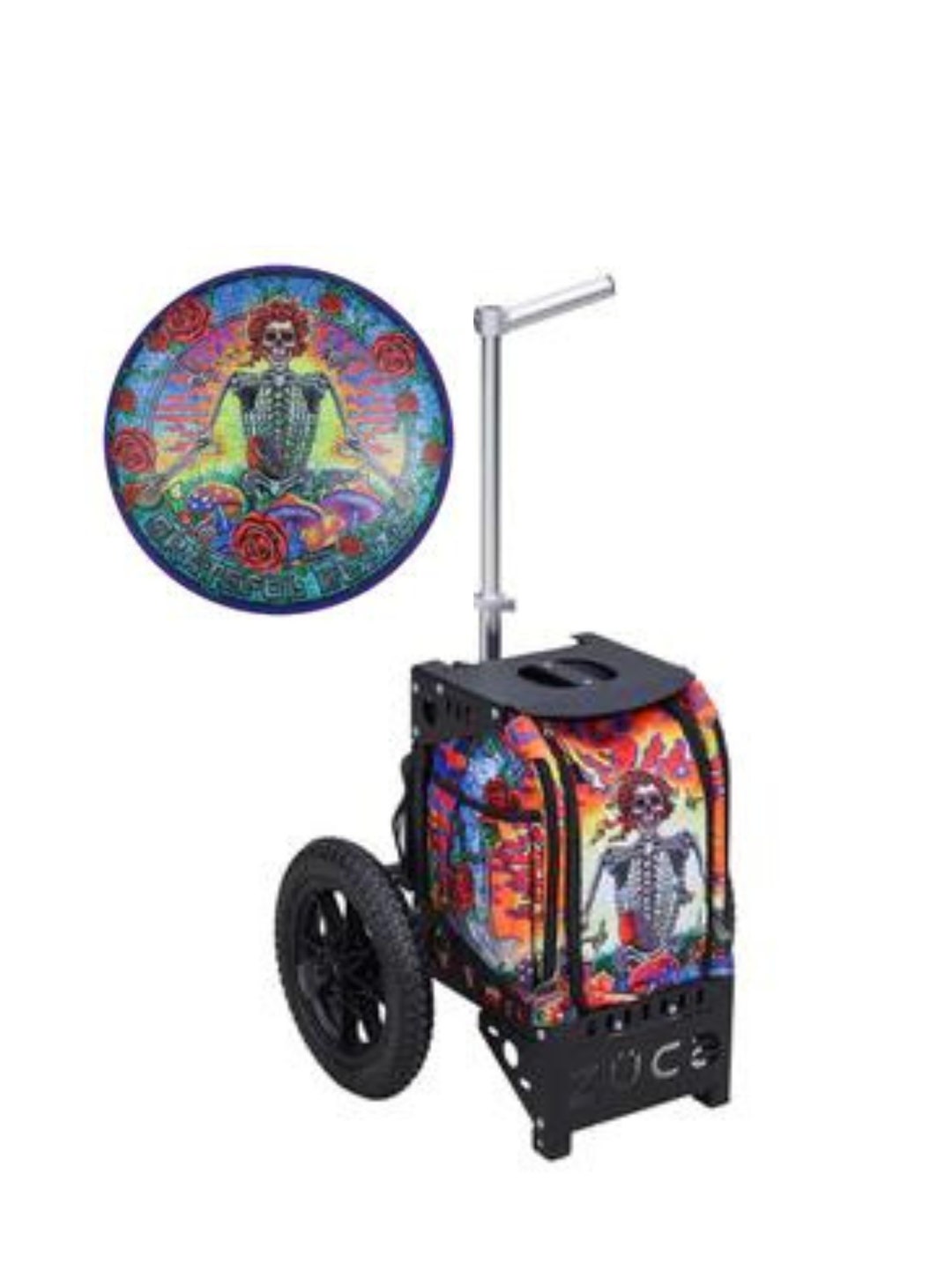 Grateful Dead Limited Edition Disc Golf Zuca Cart W/ Limited Edition ...