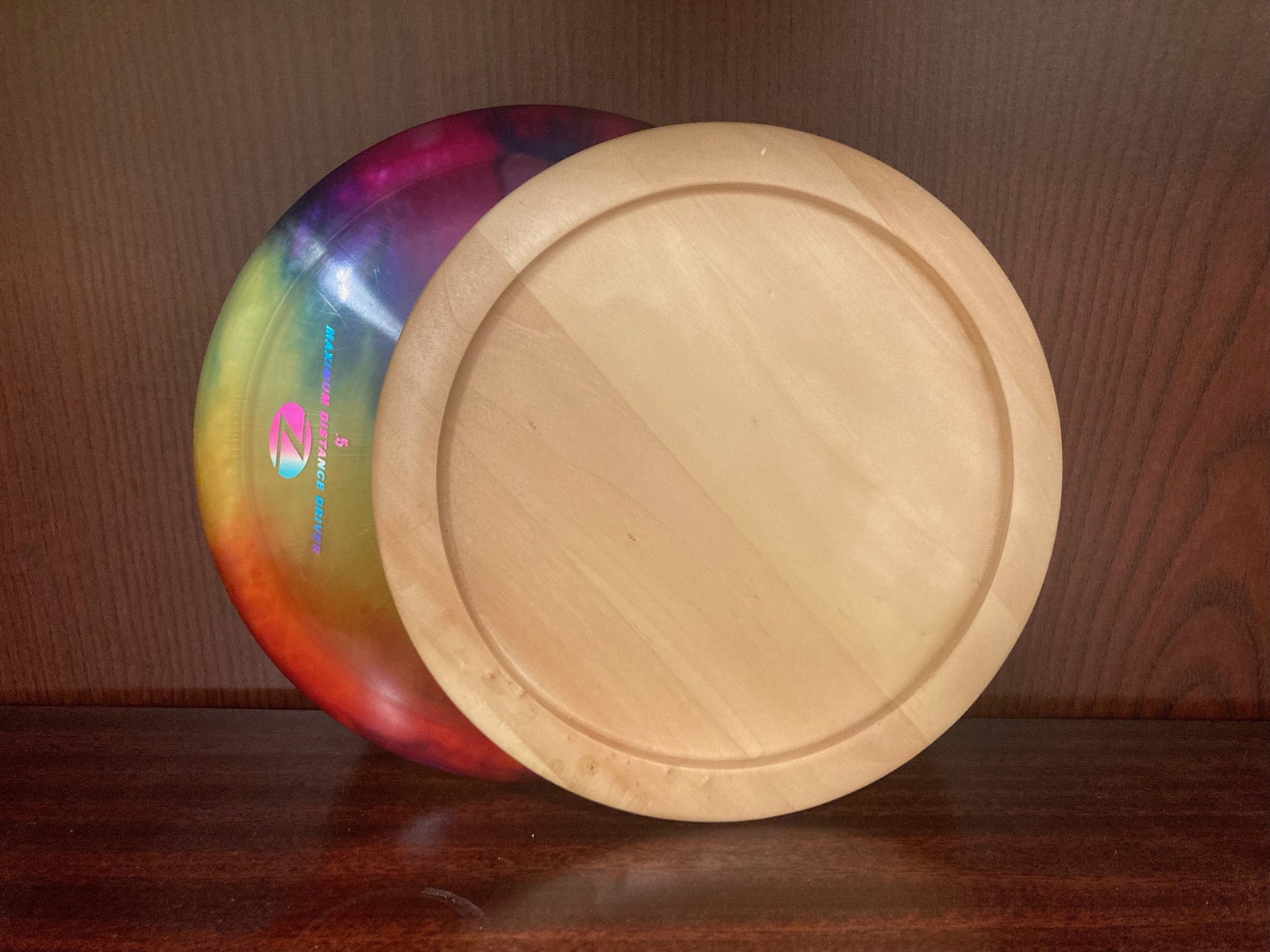 Disc of Fortune Disc Golf 8" Disc Wooden Custom Burned Disc Trophy - Etsy
