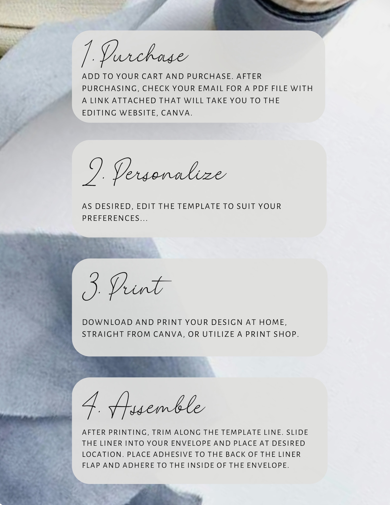 Envelope Liner Template, Printable Envelope Liner, Editable Envelope ...
