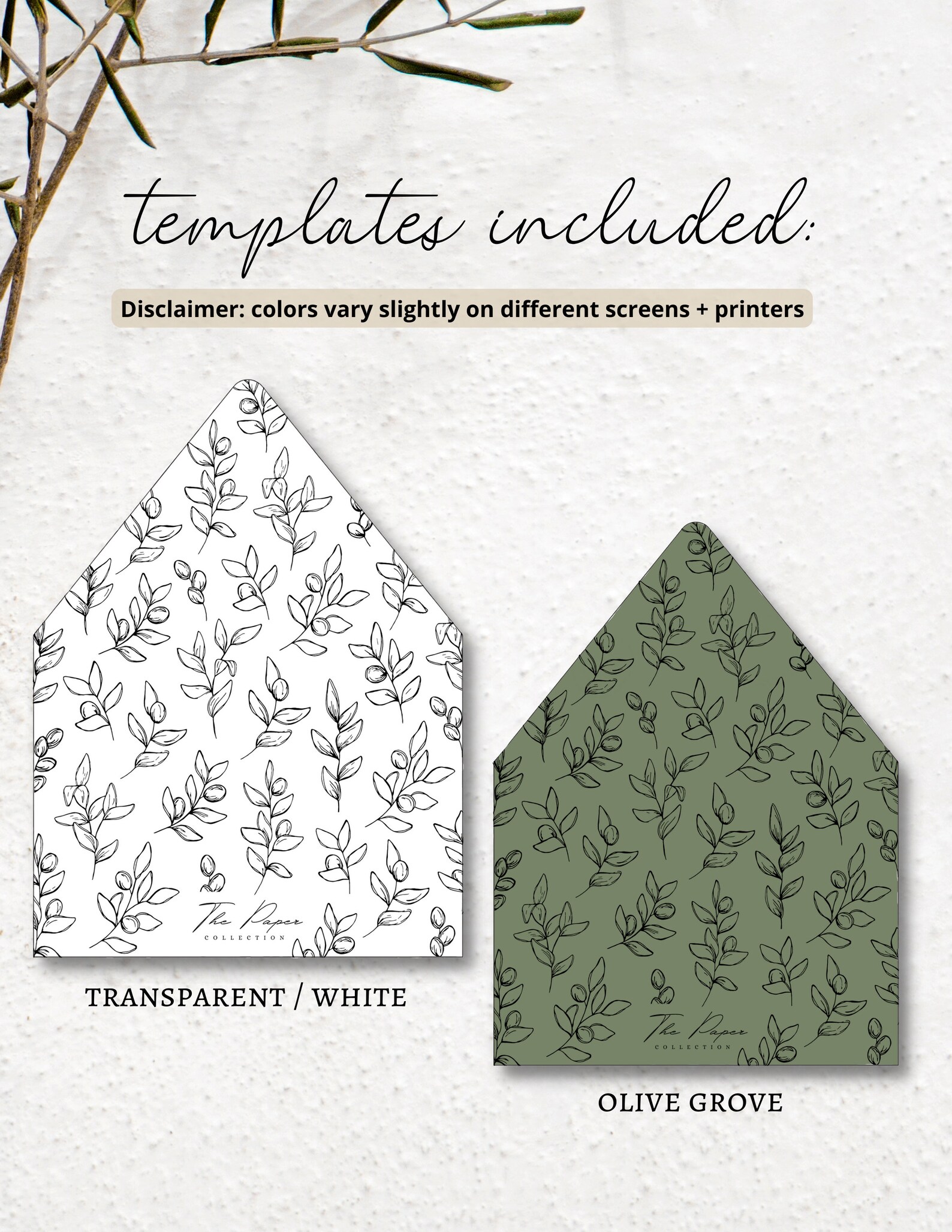 Envelope Liner Template, Printable Envelope Liner, Editable Envelope ...