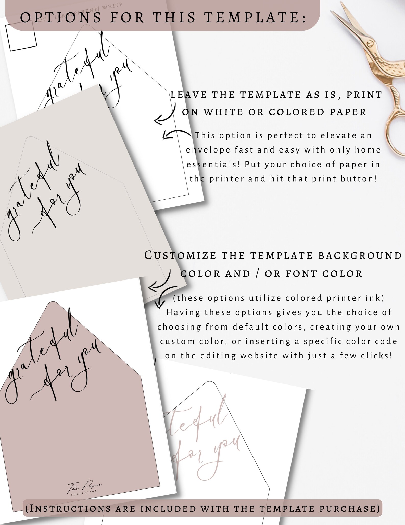 Envelope Liner Template Printable Envelope Liner Editable - Etsy