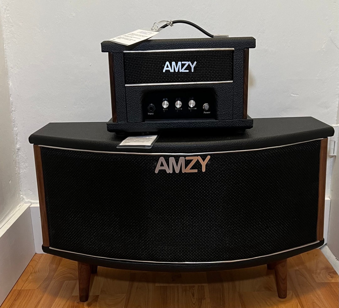 The Amzy 36HC -handmade Practice Guitar Amplifier Head and Speaker ...