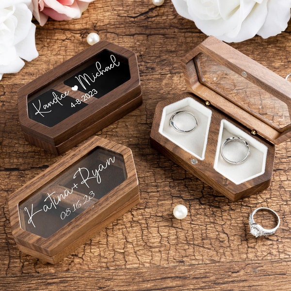 Double Ring Box - Etsy