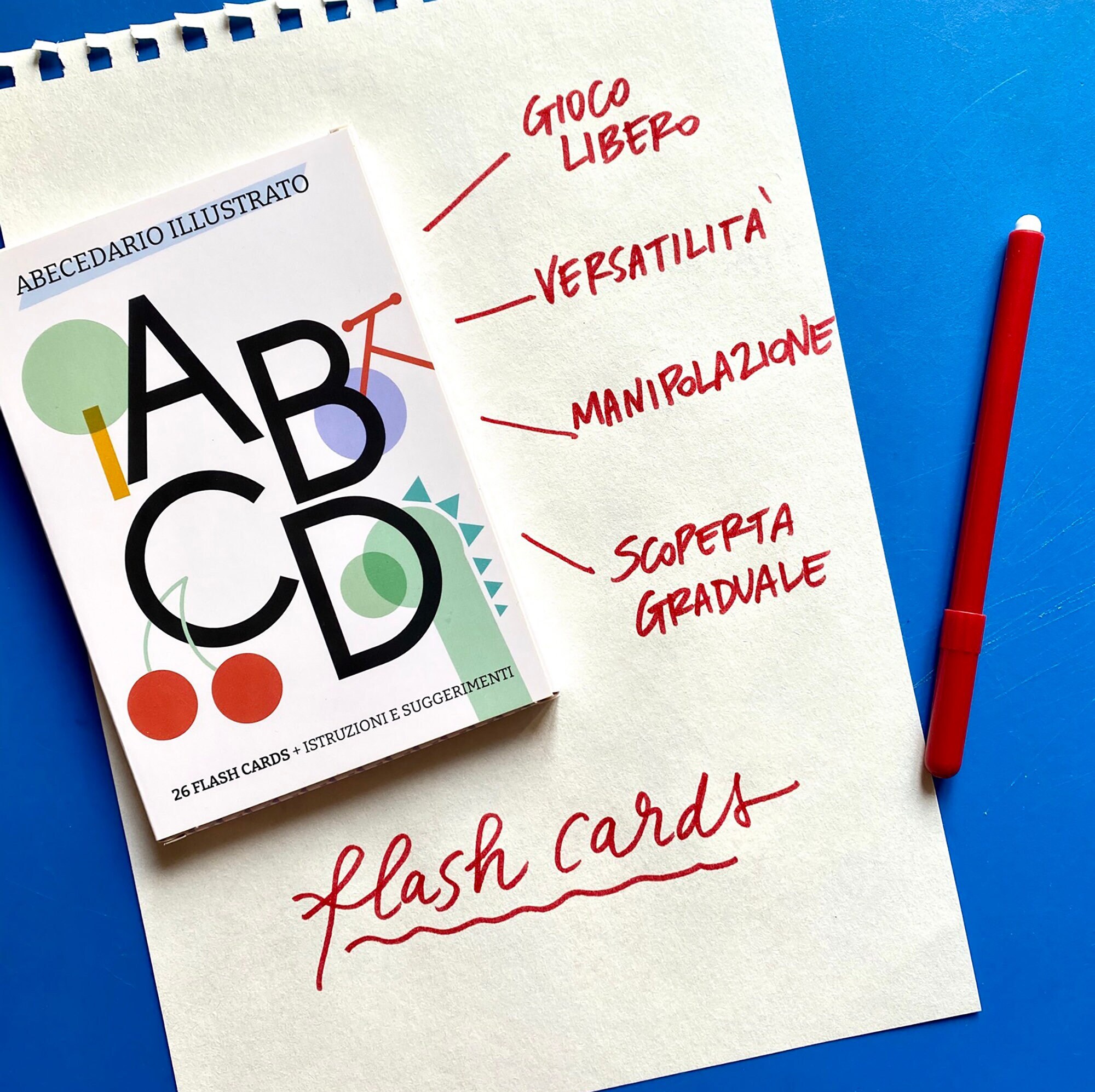 Abecedario illustrato/flashcards alfabeto italiano/lettere dalla A alla ...