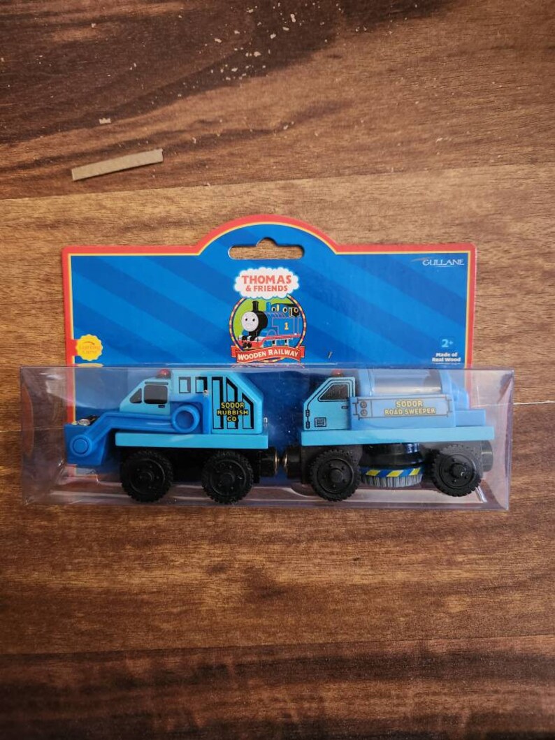 NEW 2001 Thomas and Friends WOODEN Railway Sodor Road Crew - Etsy