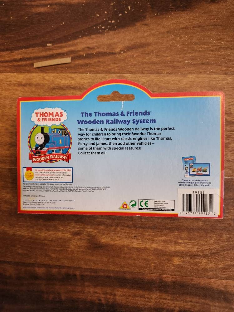 NEW 2001 Thomas and Friends WOODEN Railway Sodor Road Crew - Etsy