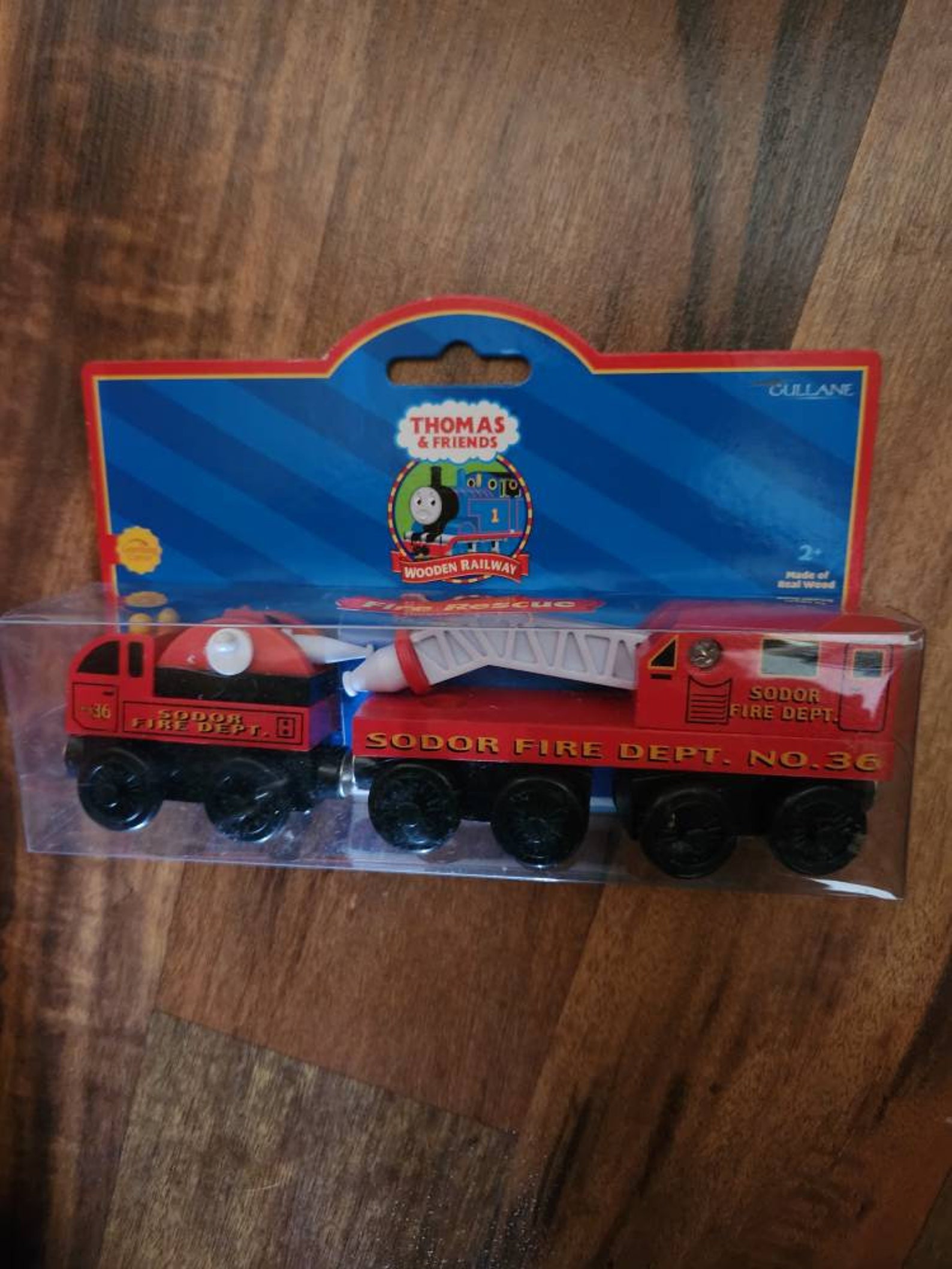 Thomas & Friends WOODEN Sodor Fire Dept Rescue Train 2001 - Etsy