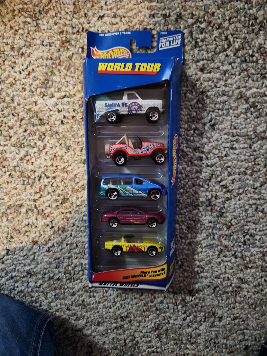 1998 Hot Wheels World Tour 5-pack Bronco 4-wheeler, Roll Patrol, Dodge ...