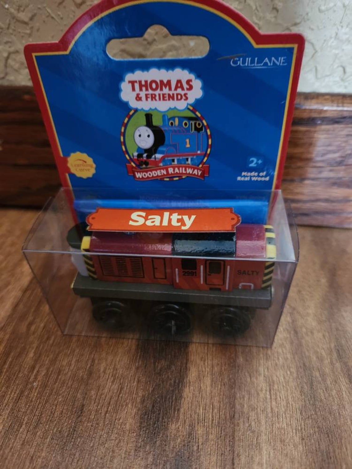 Thomas & Friends Wooden Railway Salty Diesel Engine LC99174 2001 New in ...