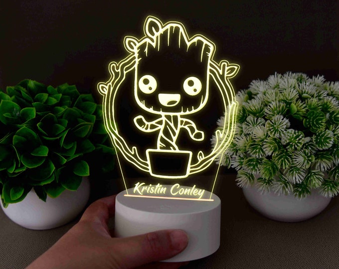 Baby Groot Bust - Etsy