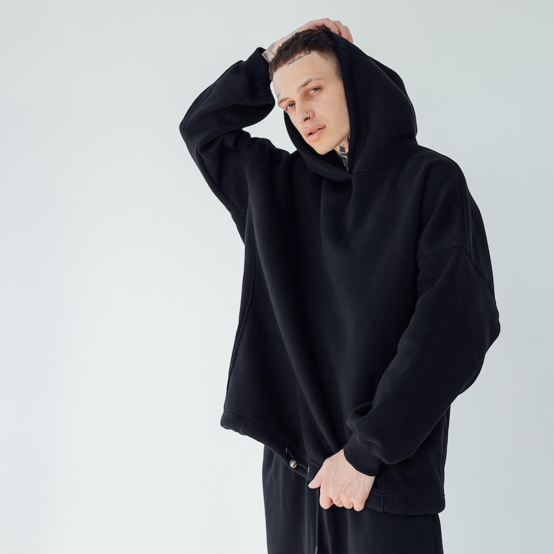 Blank Hoodie No Drawstring - Etsy