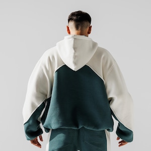 Hoodie Sewing Pattern PDF S-M Size for Men: Double-layer, Oversized ...