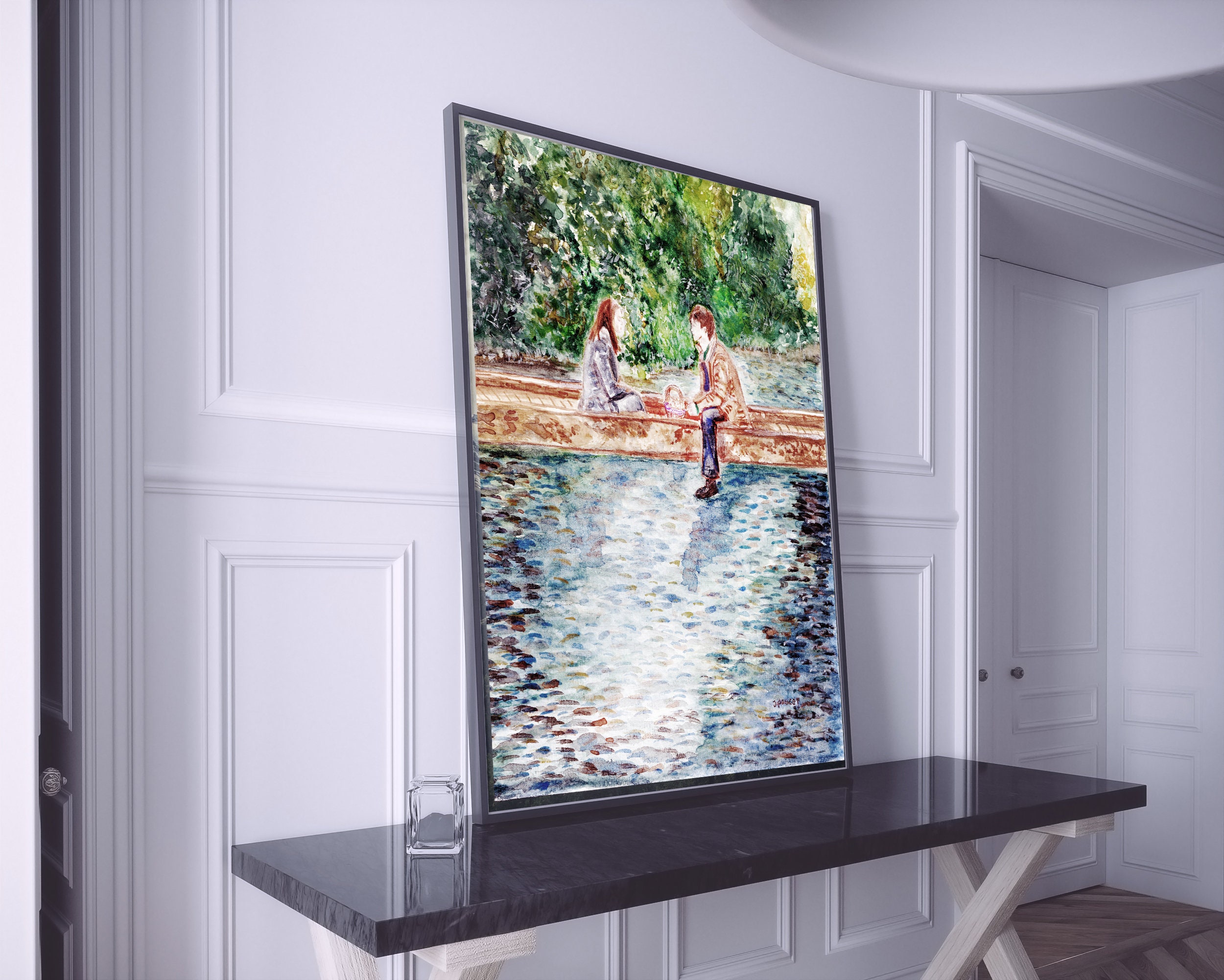 Rory and Jess Mariano on a Picnic - Etsy