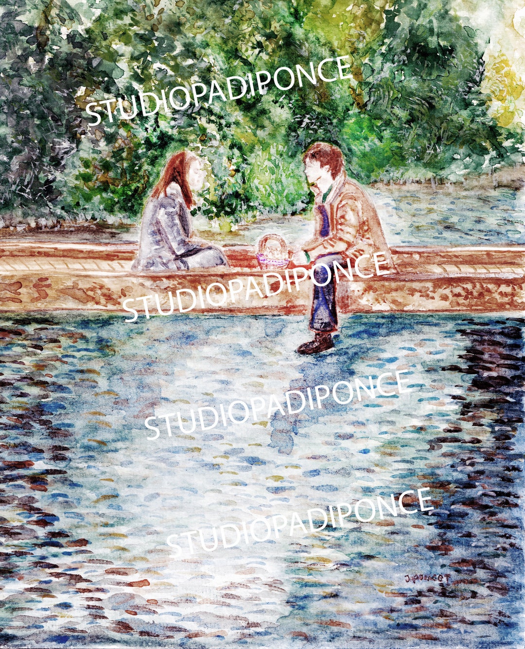 Rory and Jess Mariano on a Picnic - Etsy