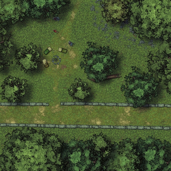 Campsite Battle Map DnD Battle Map D&D Battlemap Dungeons - Etsy.de Campsite Battle Map DnD Battle Map D&D Battlemap Dungeons - Etsy.de