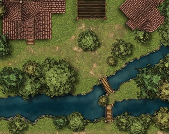 Farm Battlemap - Etsy