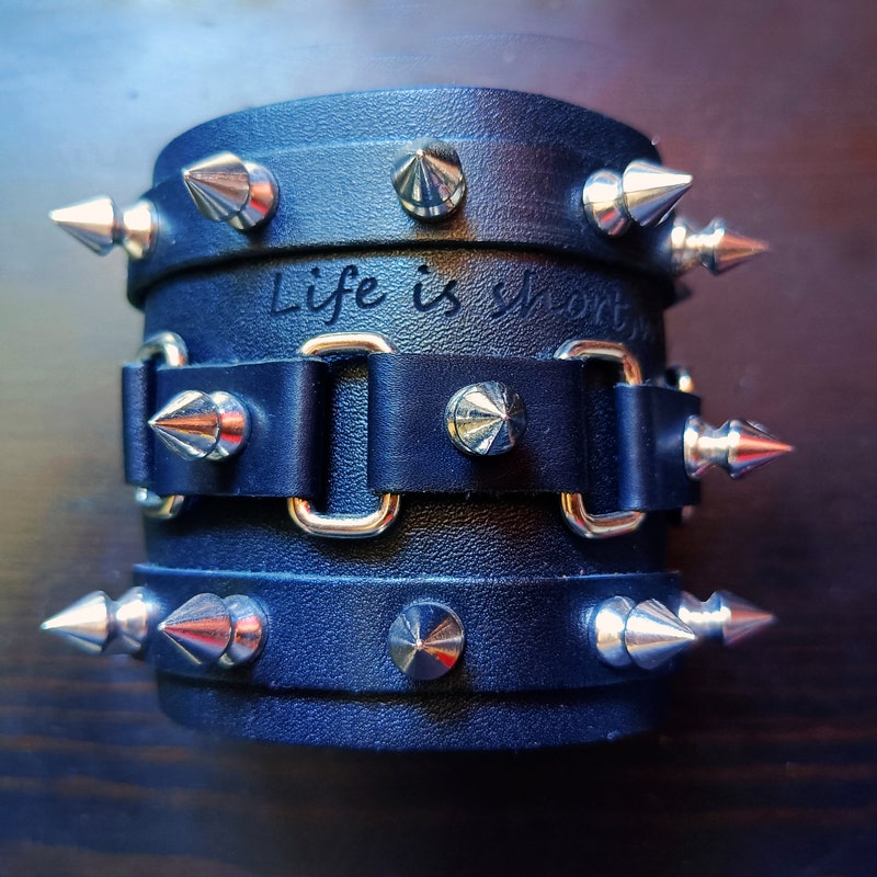 Rivet Cuff Bracelet - Etsy