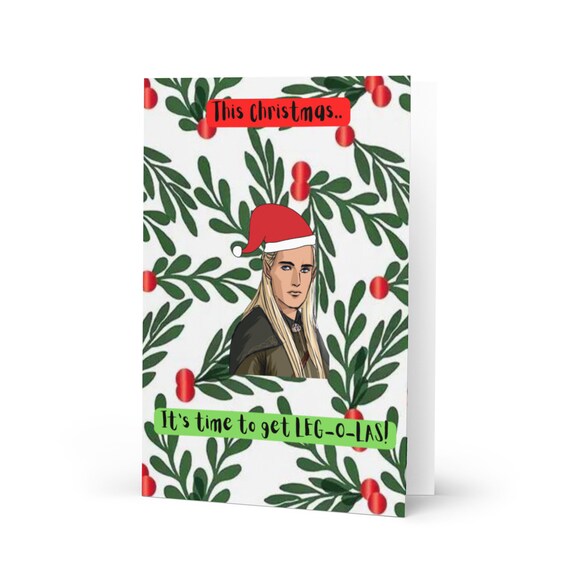 Lord of the Rings Christmas Card this Christmas - Etsy