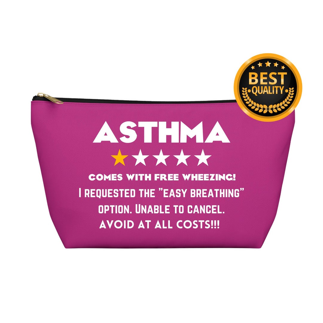 Asthma Emergency Pouch Wheezing Included Alert - Etsy