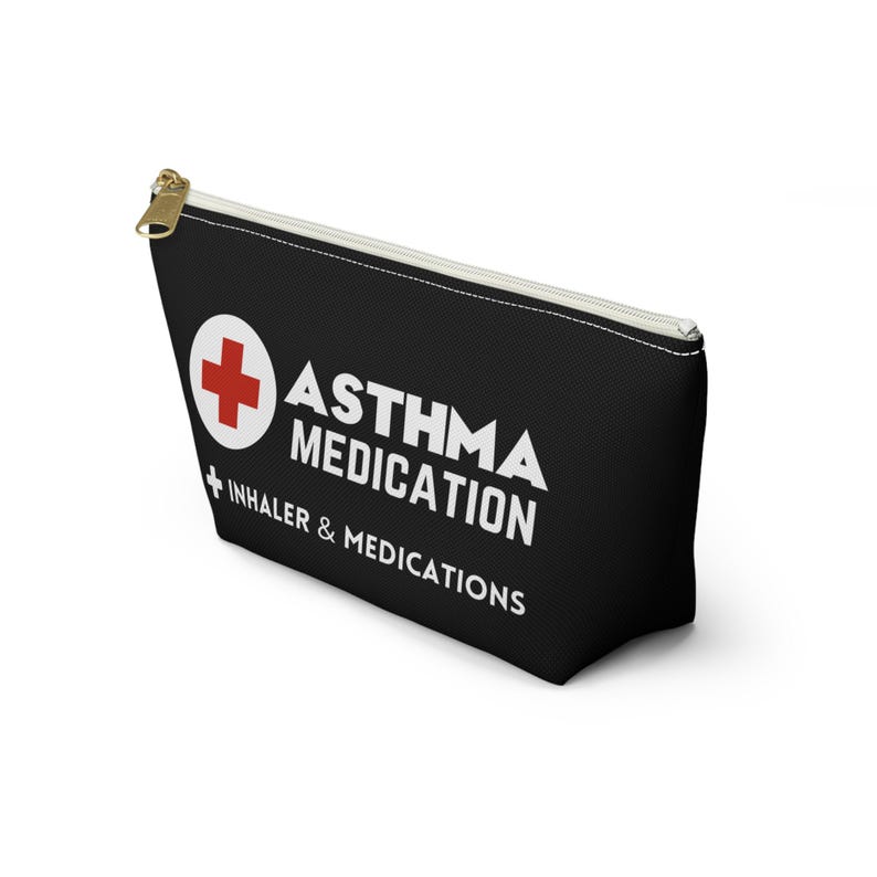 Asthma Medication Pouch , Inhaler & Meds Bag , Emergency Asthma Kit ...