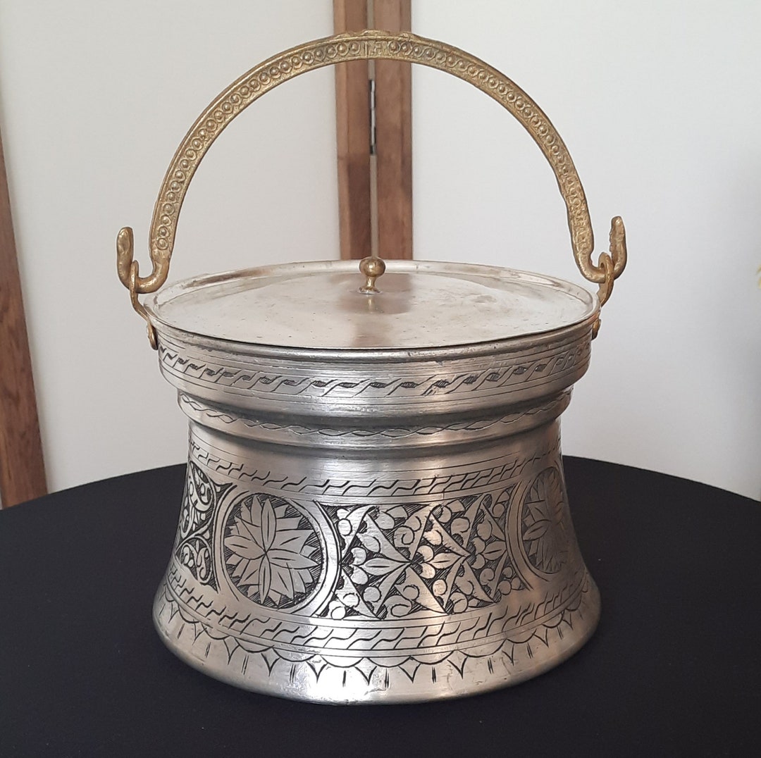 Large Copper Bucket (57-60oz), Copper Dip Bowl, Crafty Servings, Copper ...