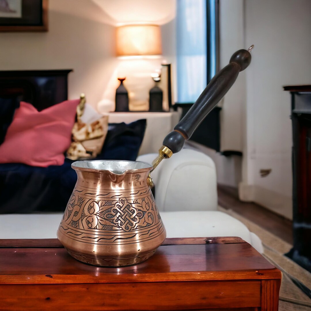 Turkish Copper Coffee Pot, Copper Coffee Pot, Turkish Coffee Maker ...