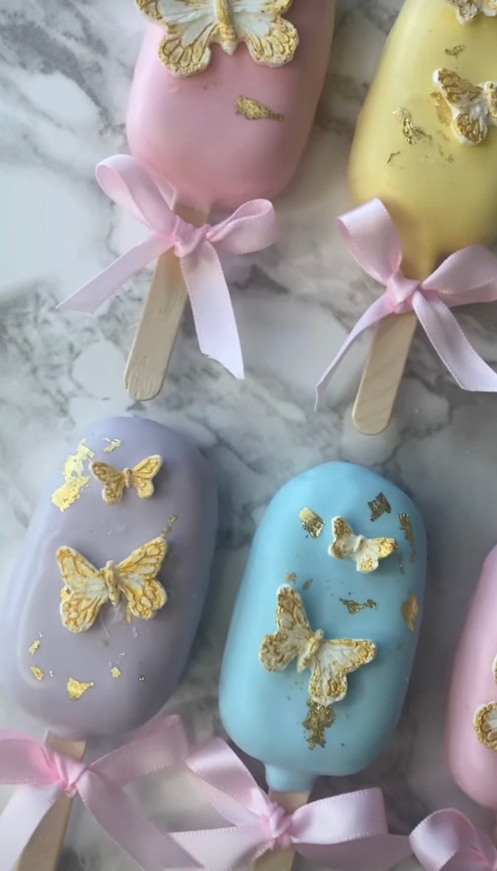 Cakesicles | Cake on a Stick | Dessert Box | Treat Box | Wedding Favors ...