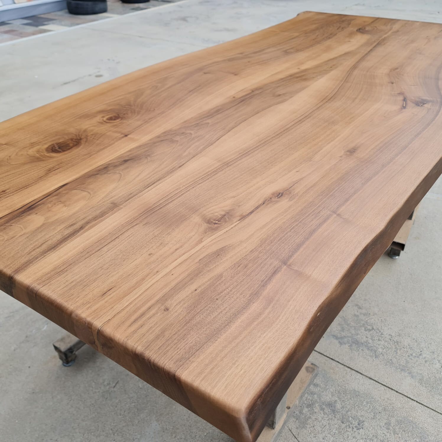Walnut Wood Table Coffee Table Custom Tablerustic Table - Etsy