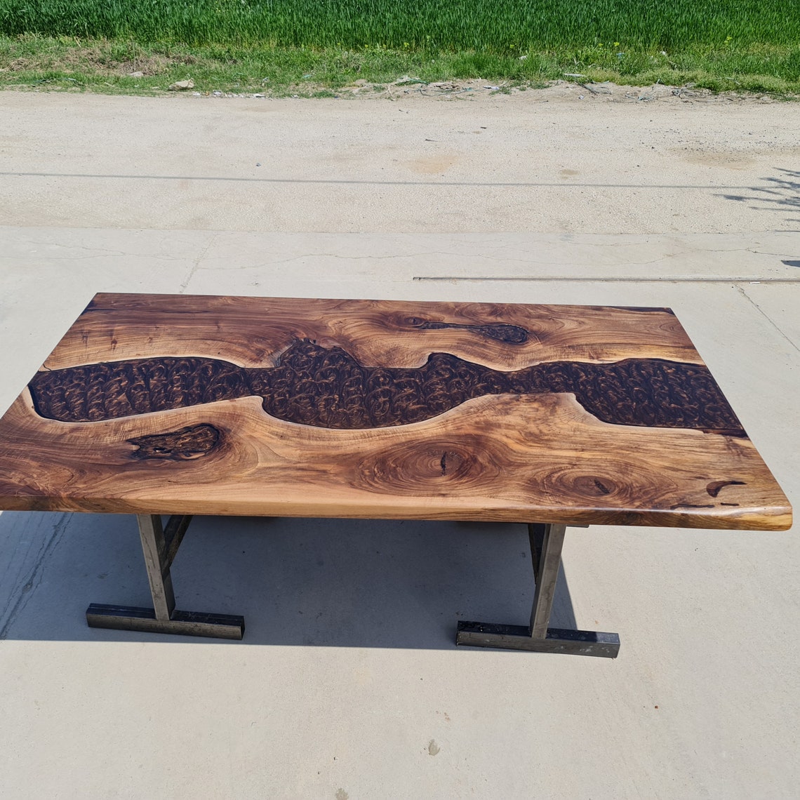 Epoxy Resin Table Resin Table Epoxy Table River Table Dine - Etsy
