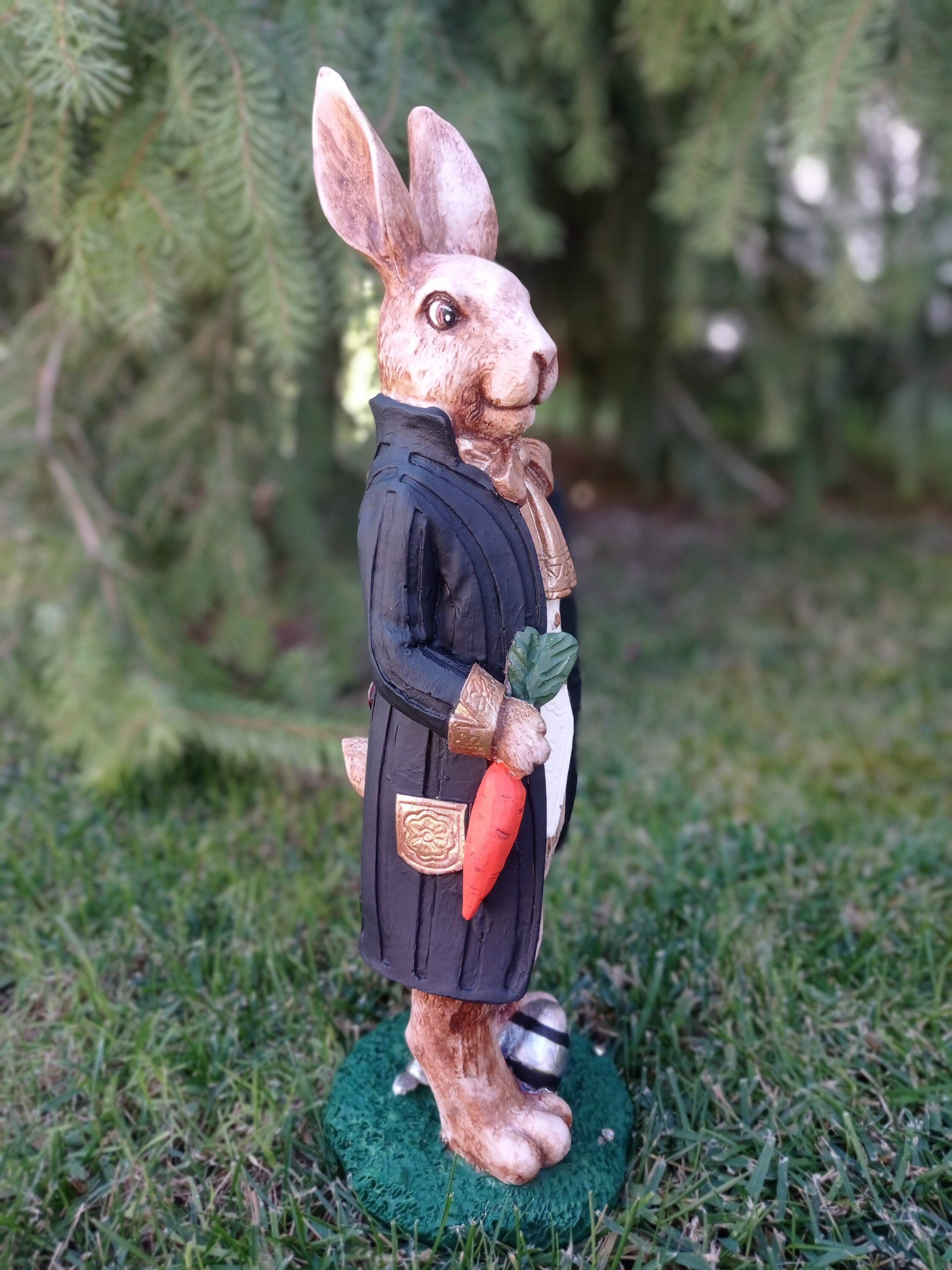 Count Rabbit, Lord Rabbit, Duke Rabbit, Rabbit Figurine, Easter Rabbit ...