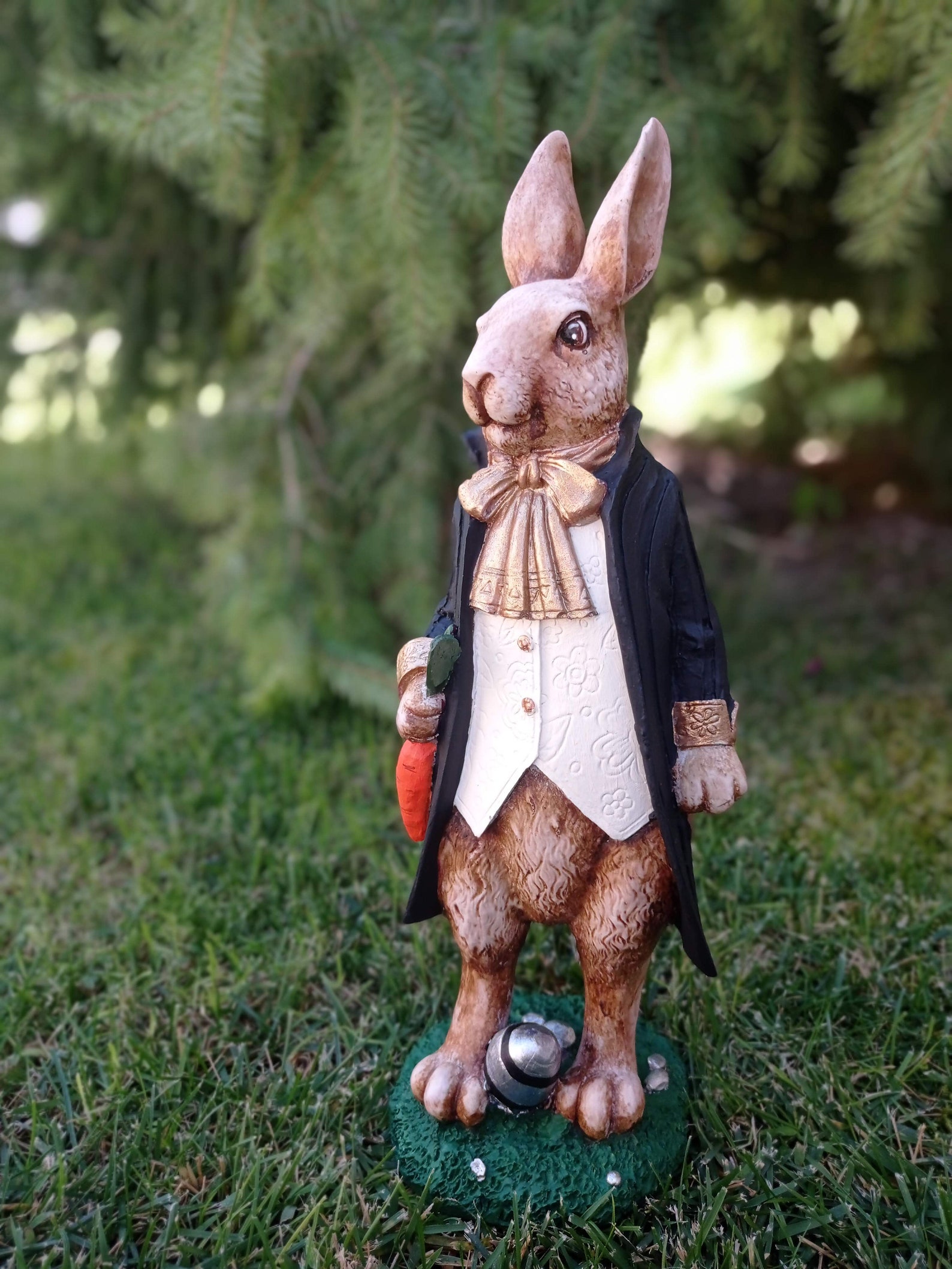 Count Rabbit, Lord Rabbit, Duke Rabbit, Rabbit Figurine, Easter Rabbit ...